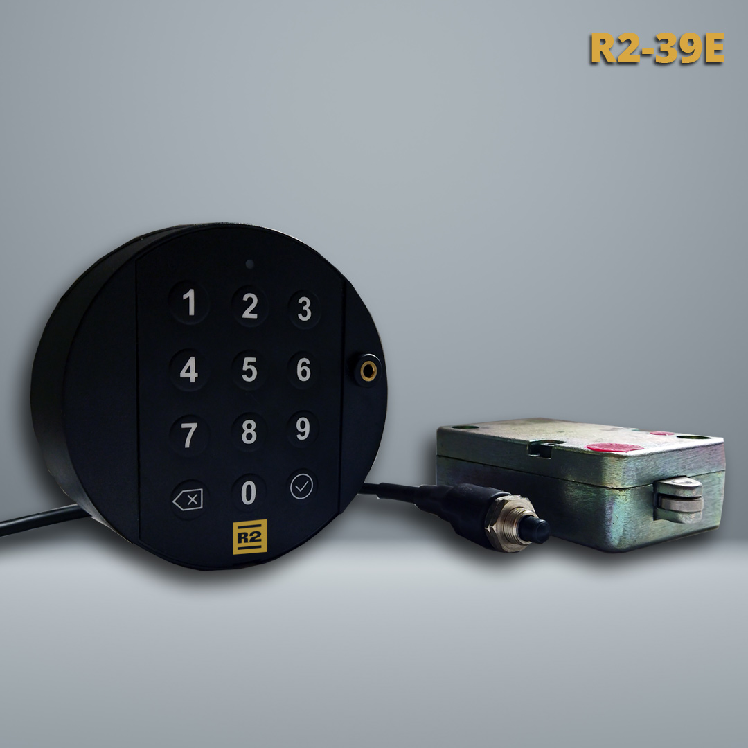 Fechadura Eletrônica de Alta Segurança – R2-39E – Estática Monocofre ...